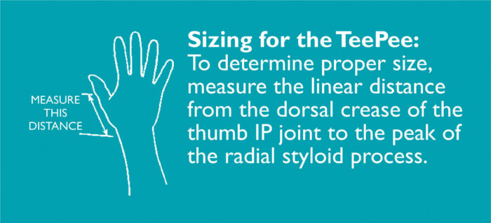 TeePeeTM Thumb Protector – Med Spec