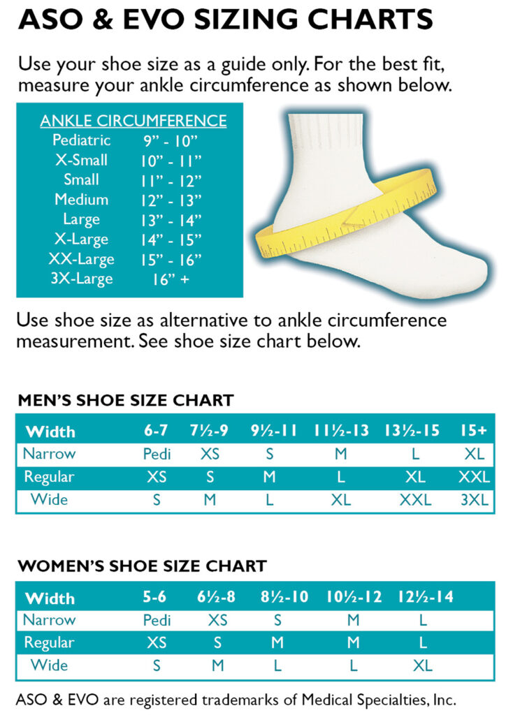 ASO® Ankle Stabilizer – Med Spec